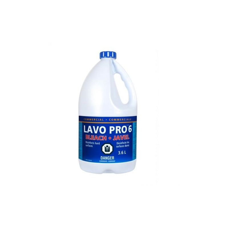 Lavo Pro 6% Chlorine Bleach - Powerful Disinfectant Solution