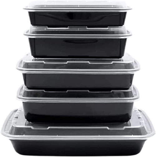 Microwavable Plastic Container Set